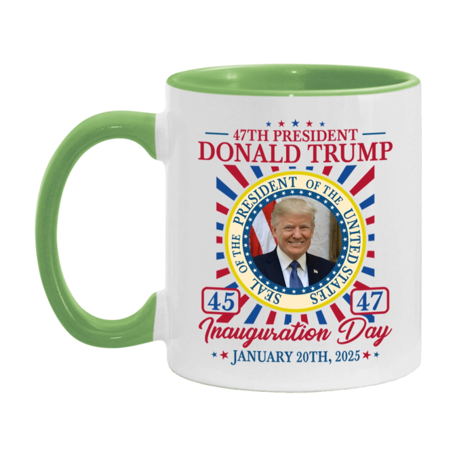 Trump Mug, 2025 Trump Presidential Coffee Cup, Maga Gift In 11Oz Or ...