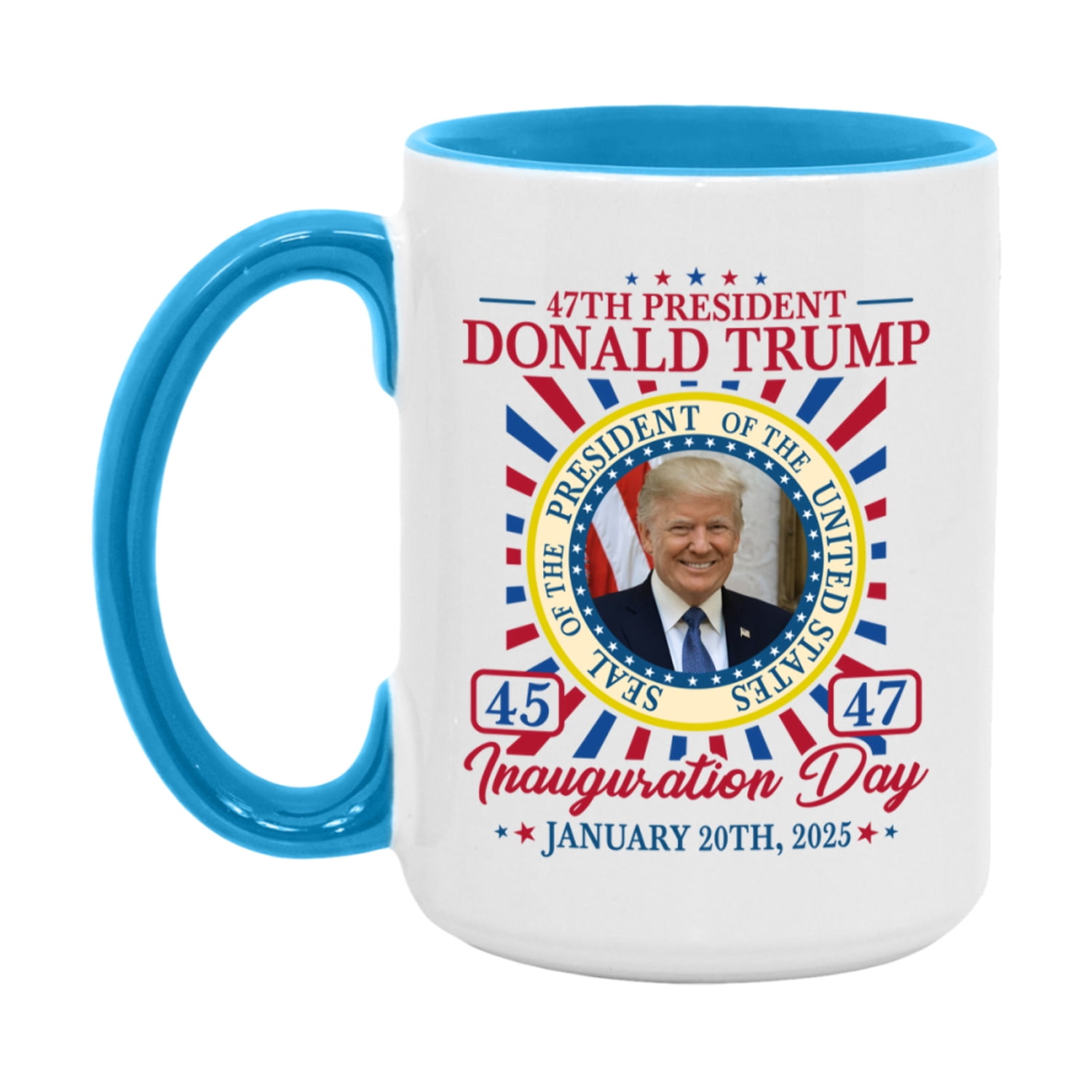 Trump Mug, 2025 Trump Presidential Coffee Cup, Maga Gift In 11Oz Or ...