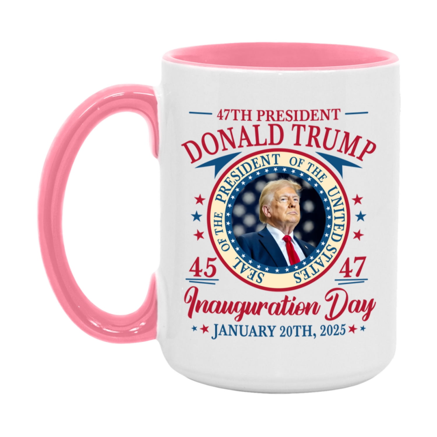 Trump Mug, 2025 Trump Presidential Coffee Cup, Maga Gift In 11Oz Or ...