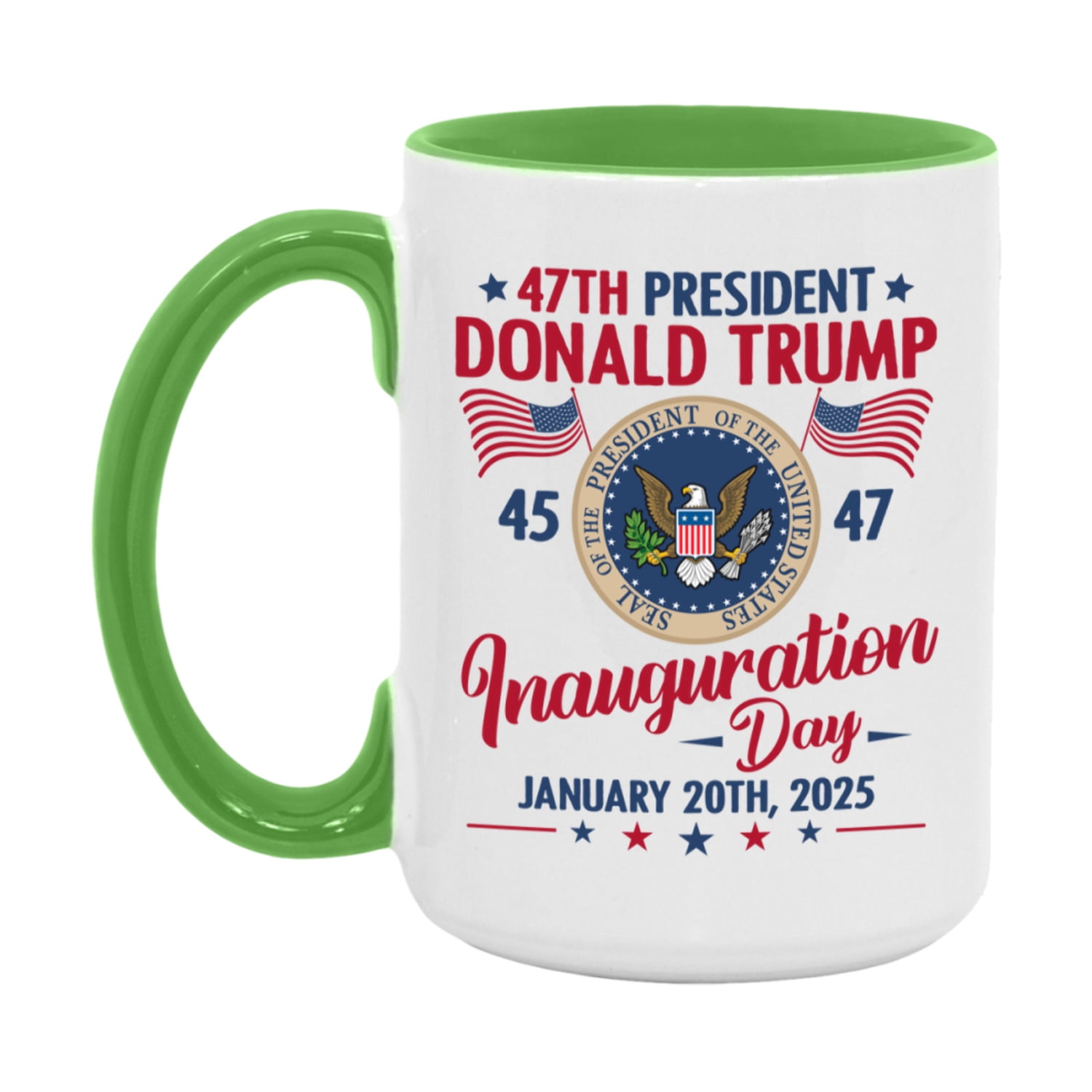 Trump Mug, 2025 Trump Presidential Coffee Cup, Maga Gift In 11Oz Or ...