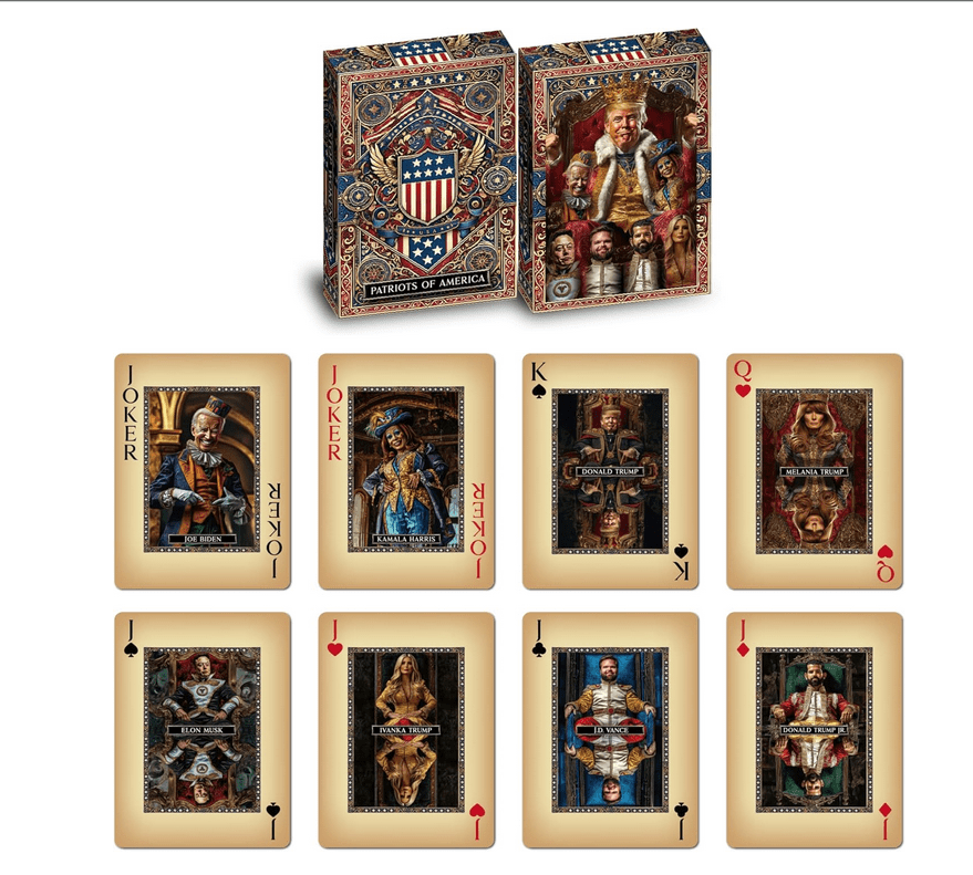 Trump Playing Cards,A Double Dose of Fun: Funny Playing Cards as a ...