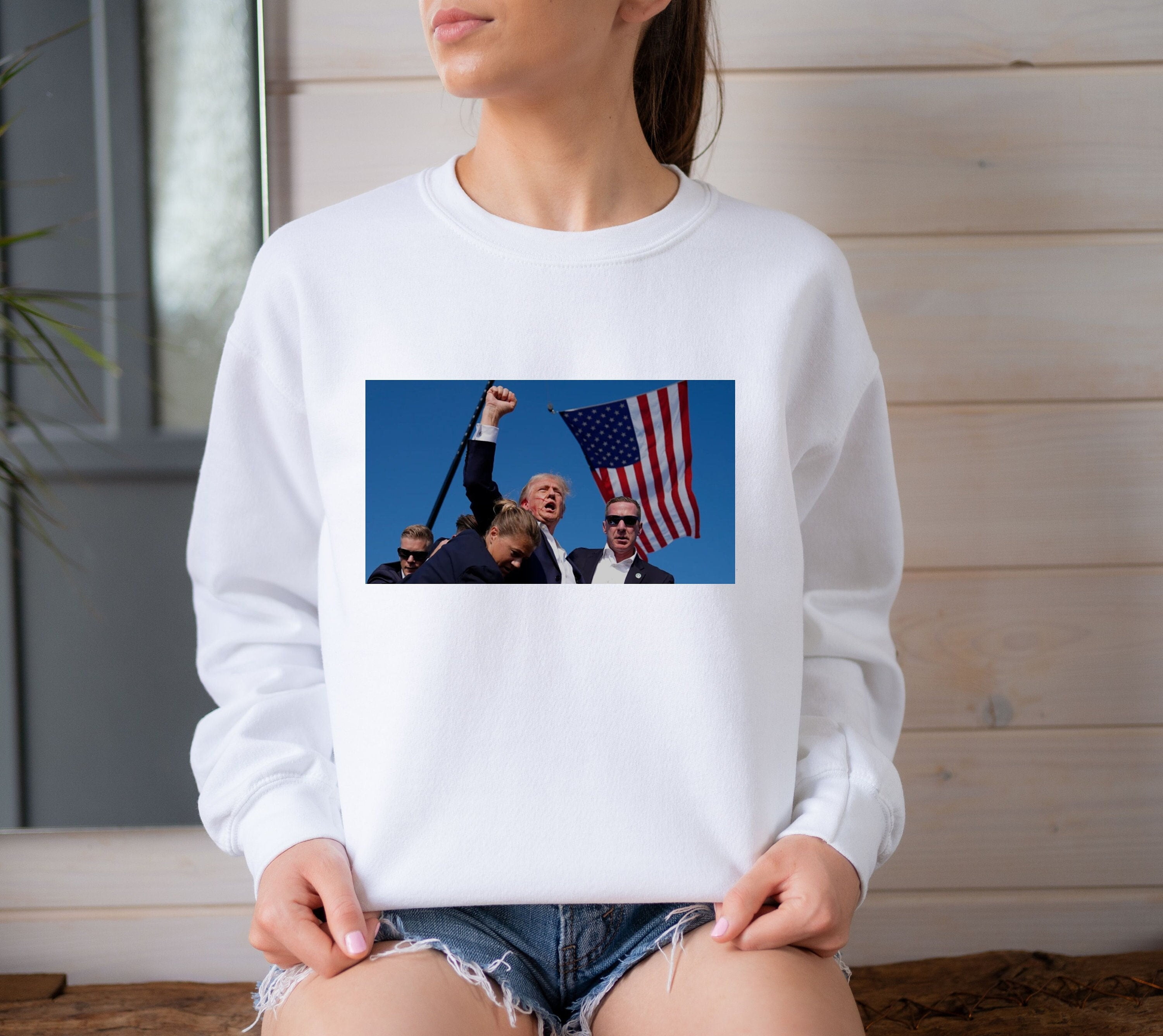 Trump Sweatshirt, Trump 2024, Patriotic Sweatshirt, Donald Trump 2024 ...