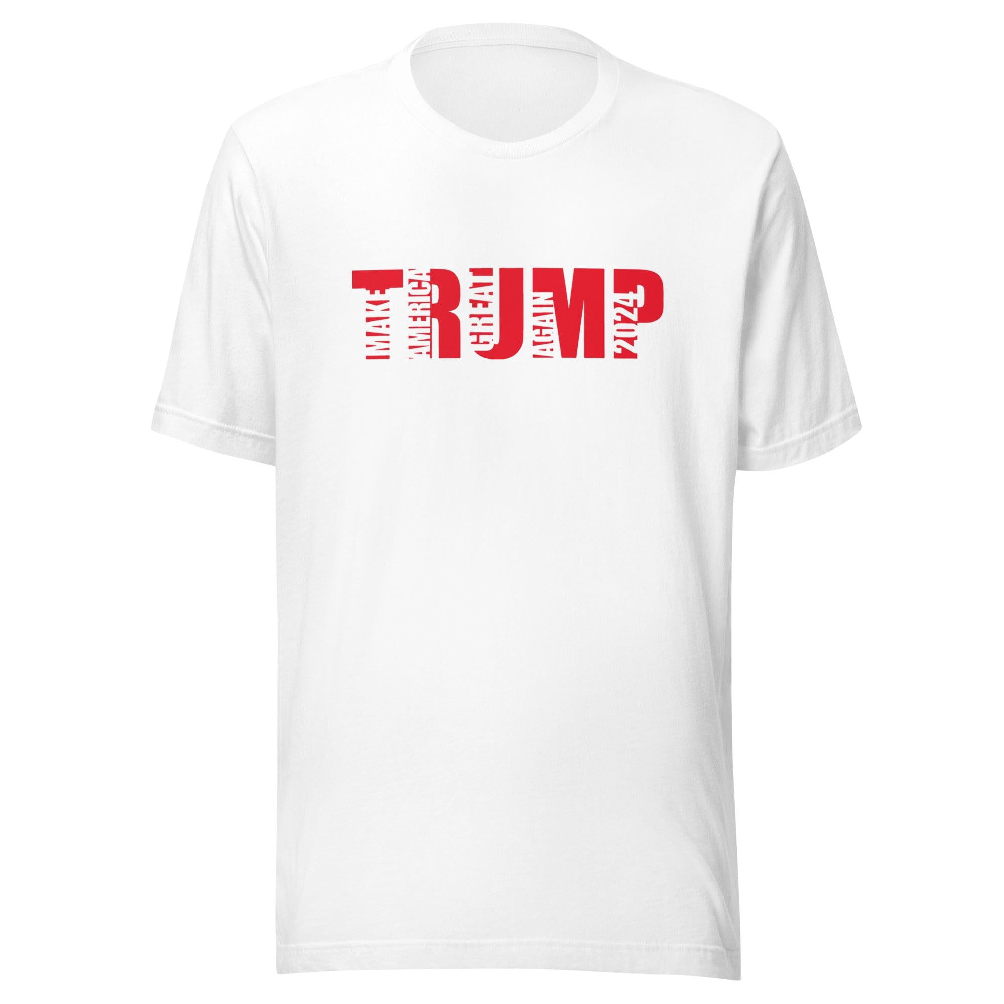 Trump T-shirt Make America Great Again 2024 Short Sleeve Unisex Crew ...