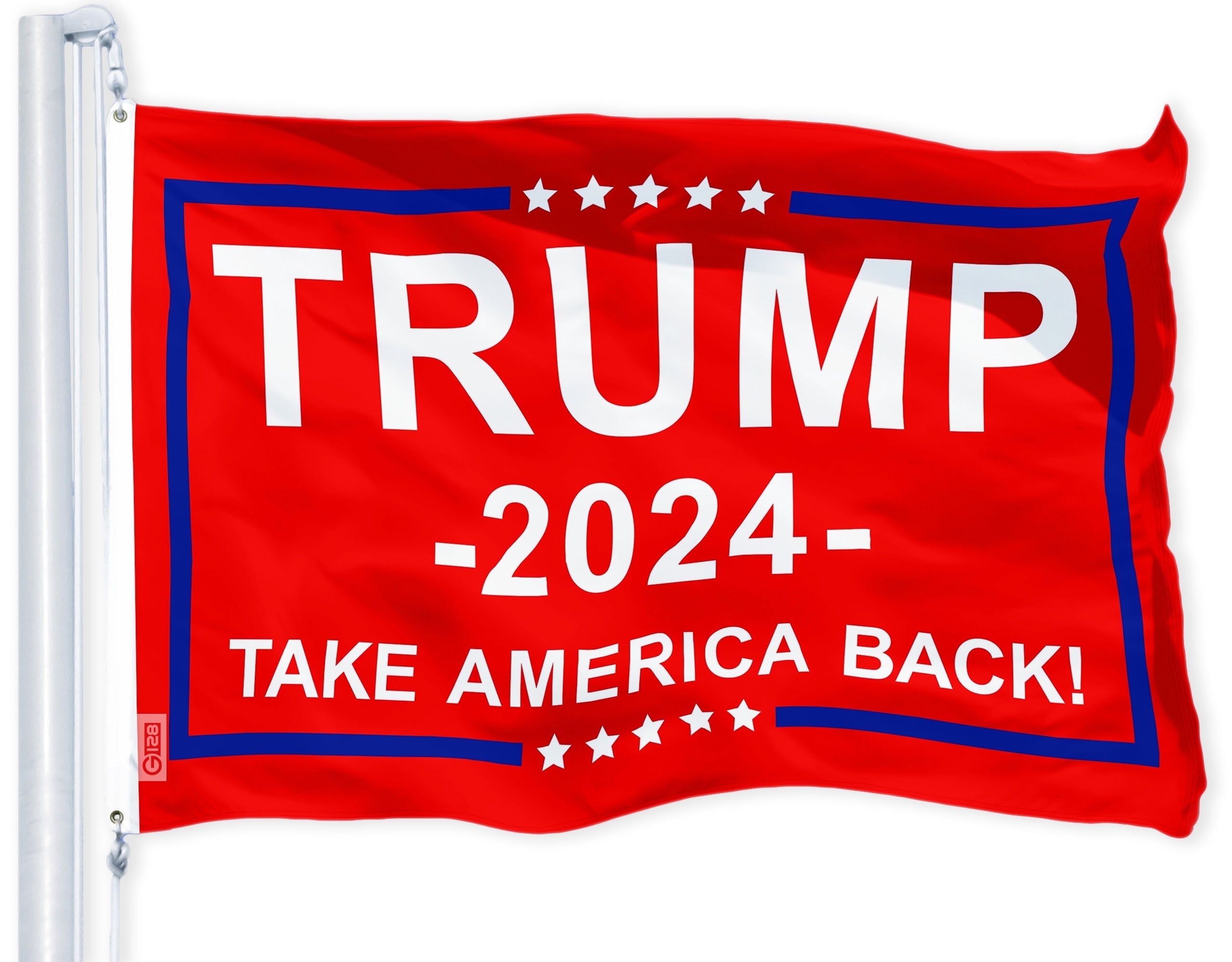 Trump 2024 Take America Back Flag | Heavy Duty 150D Polyester, 3x5 Feet ...