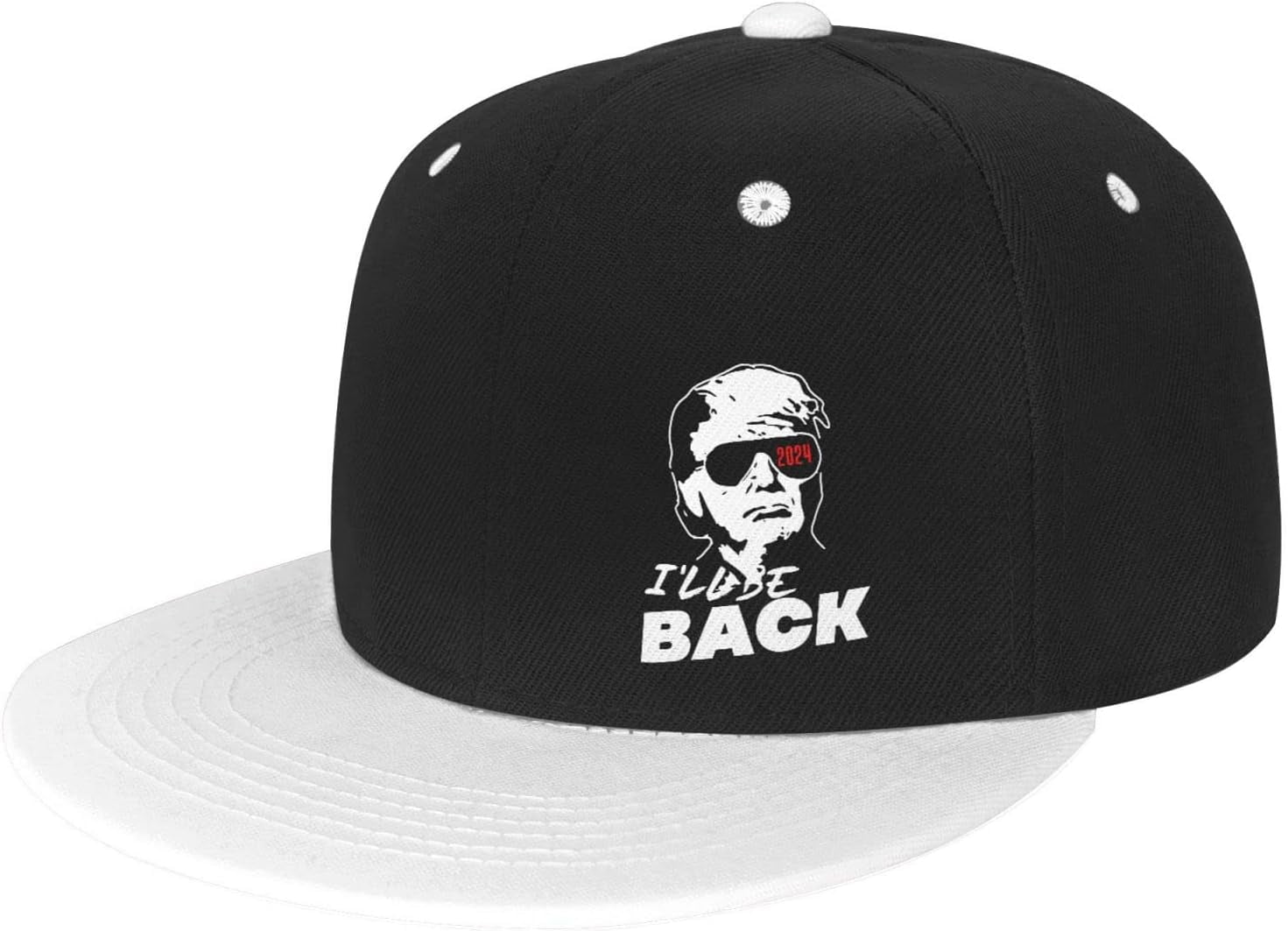 Trump Terminator 2024 I'll be Back Baseball Hats for Men Women Hip Hop ...
