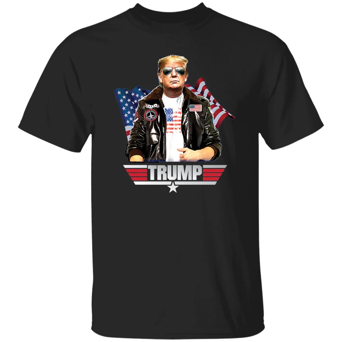 Trump Top Gun Shirt- Trump Rally Shirts - Walmart.com