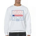 Trump Vance 2024 American Flag Sweatshirt 47 President MAGA First ...