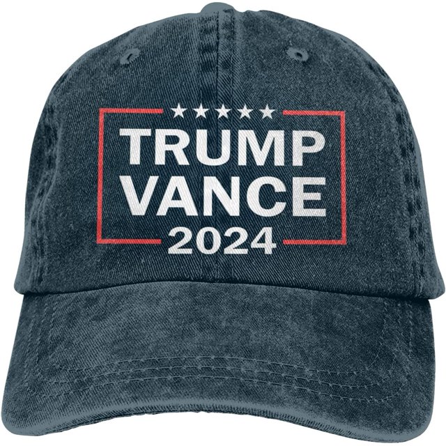 Trump Vance 2024 Baseball Hat Classic Fashion Trump J.D. Vance 2024 JD ...