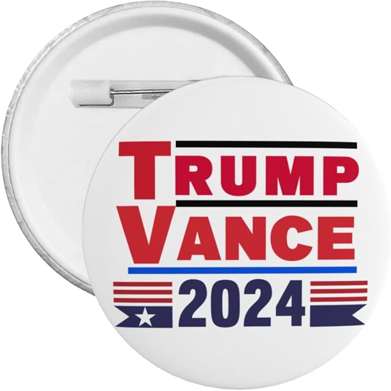 Trump Vance 2024 Button Pins Trump Vance 2024 President Pin Trump Vance ...