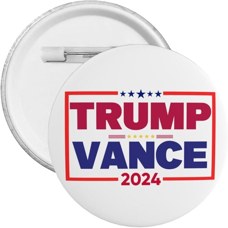 Trump Vance 2024 Button Pins Trump Vance 2024 President Pin Trump Vance ...