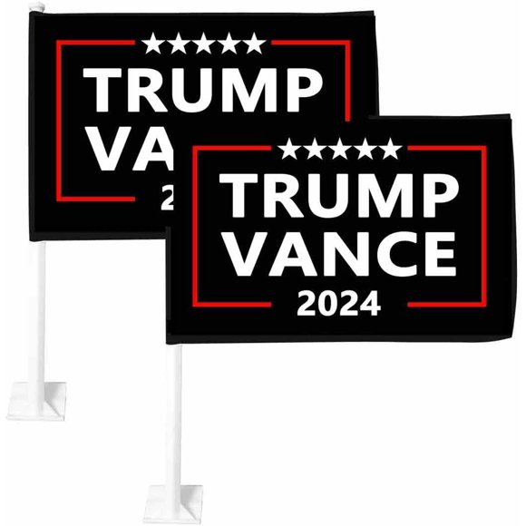 Trump Car Flags