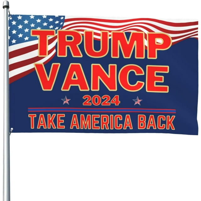 Trump-Vance 2024 Flag 4x6 Donald Trump 2024 President J D-Vance Ake ...