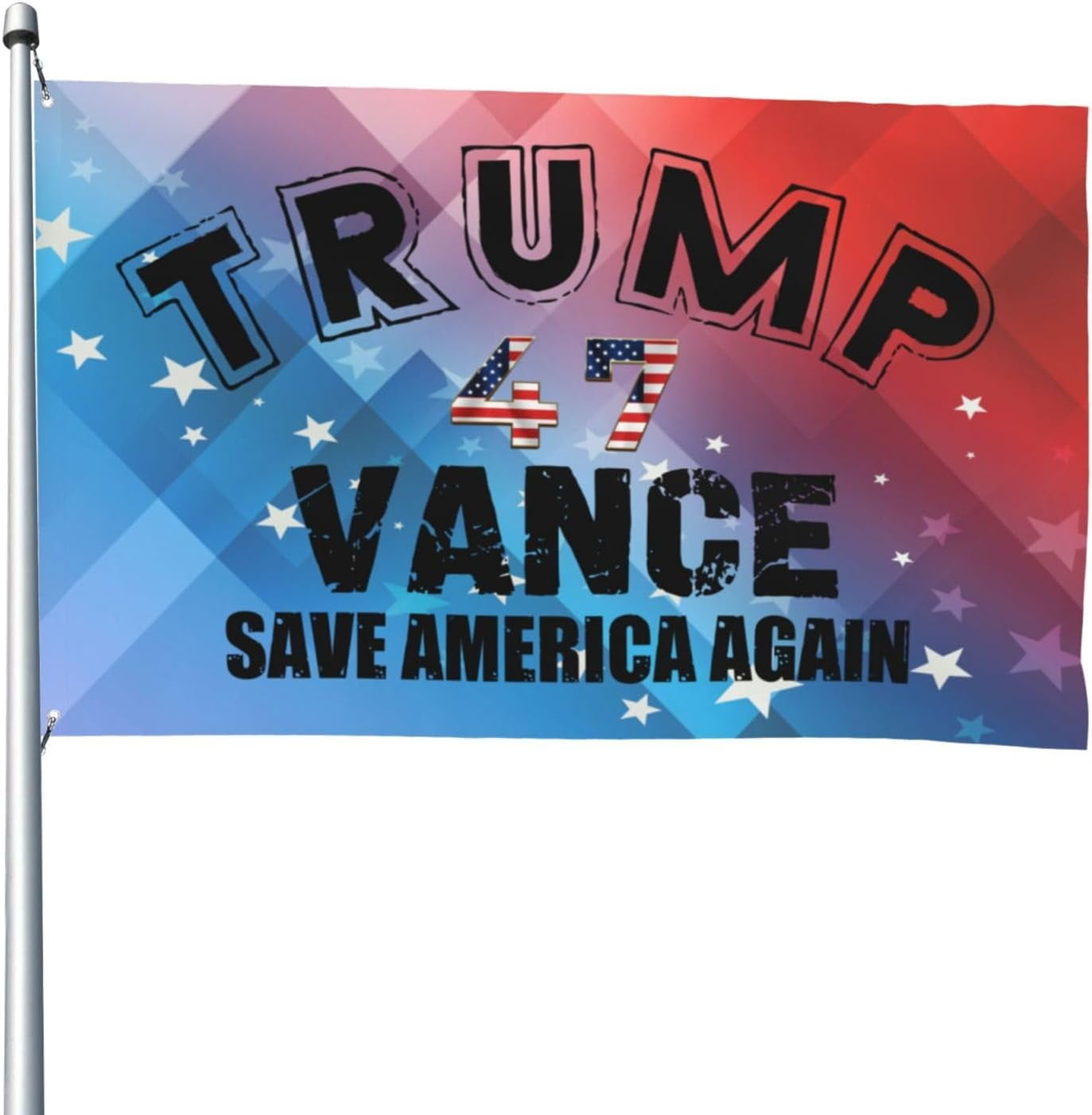 Trump-Vance 2024 Flag 4x6 Donald Trump For President 2024 J-D-Vance Take Save American Back Flag ...