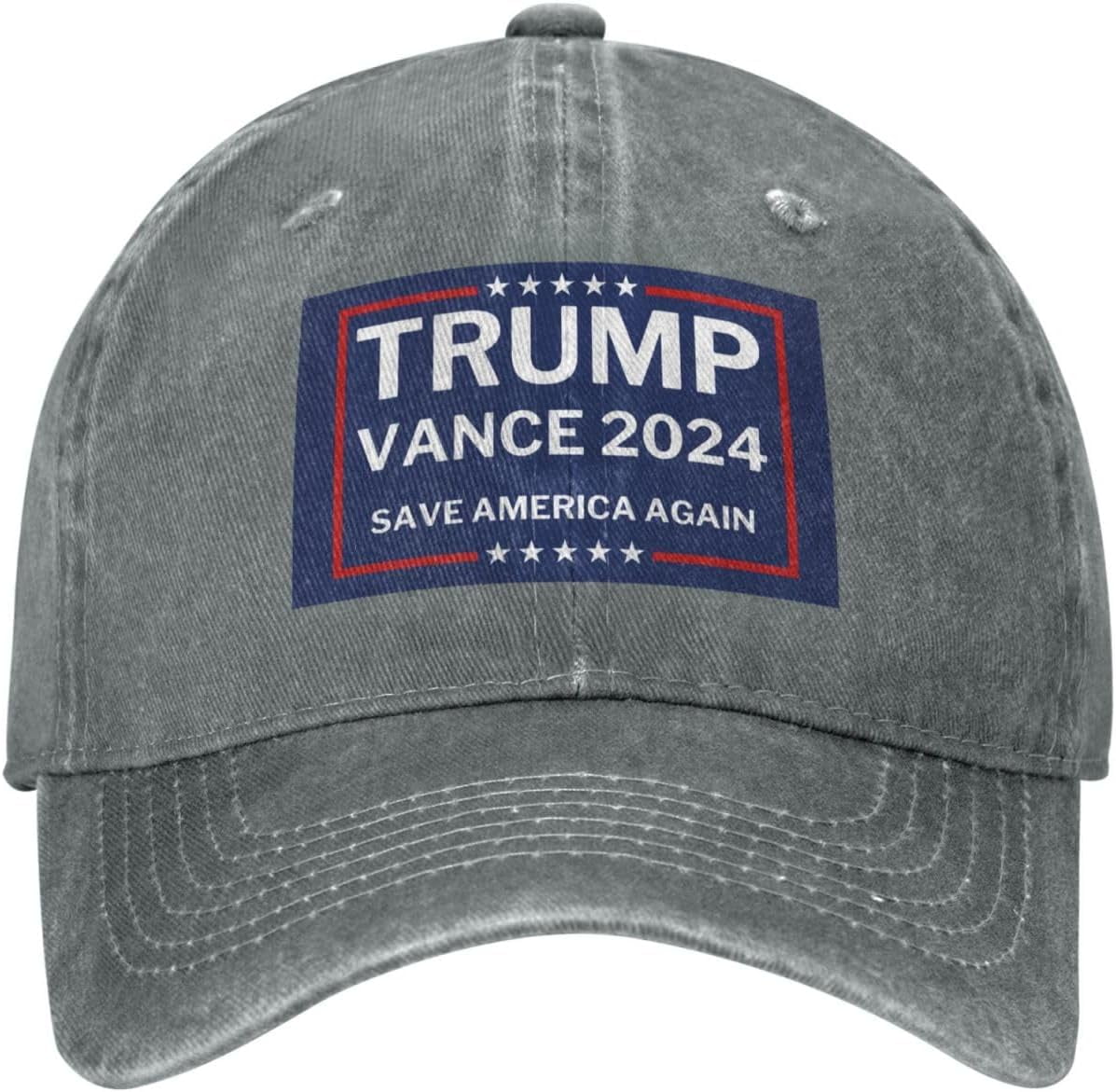 Trump-Vance 2024 Hat Trump 2024 President J D-Vance Save American Again ...