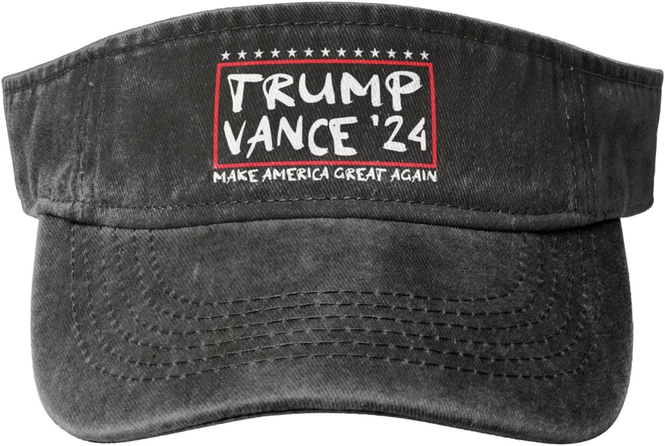 Trump Vance 2024 MAGA Visor Sun Protection Mesh Sun Hat Golf Outdoor ...