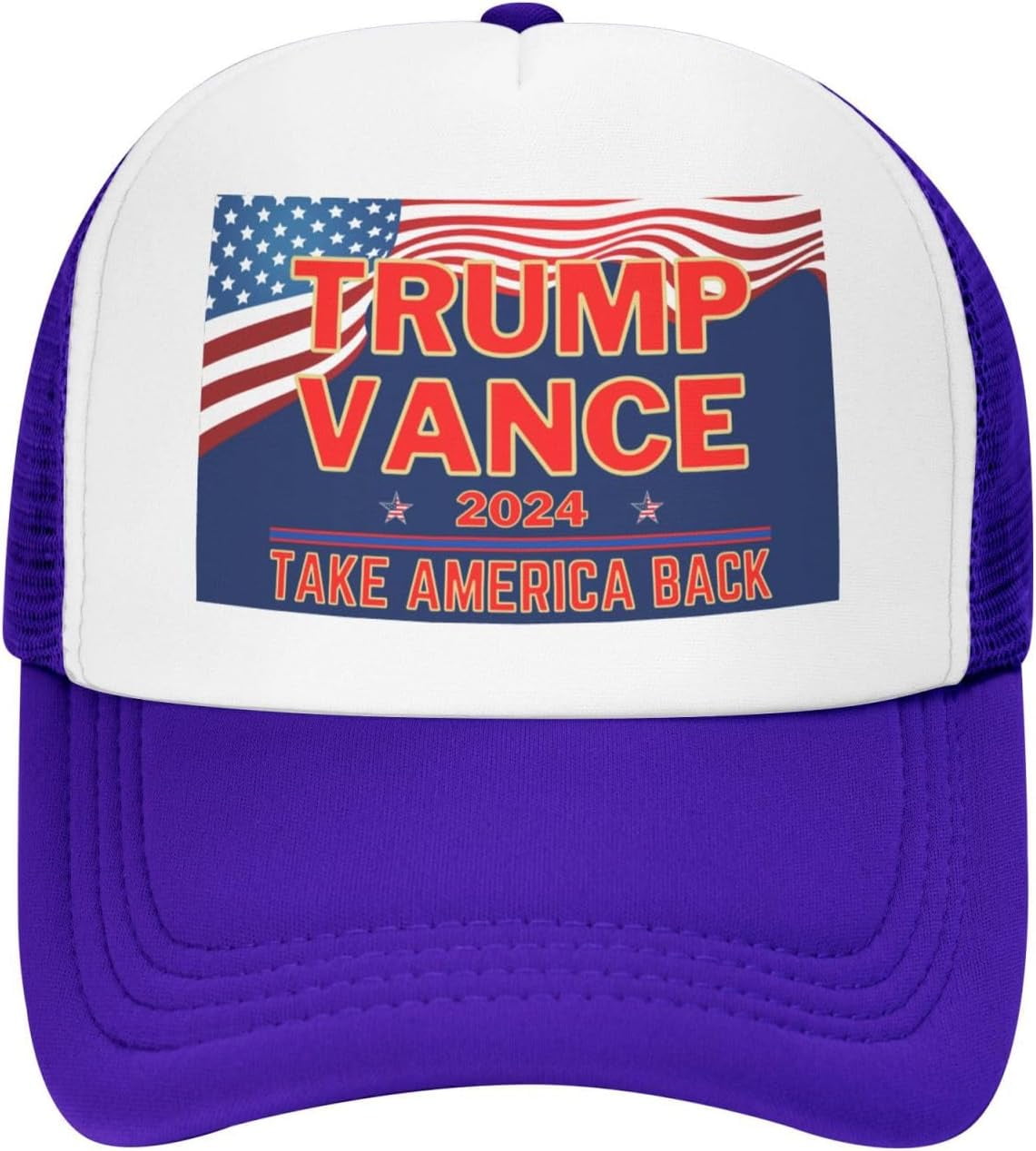Trump-Vance 2024 Mesh Hat Donald Trump 2024 President J D-Vance AKE ...
