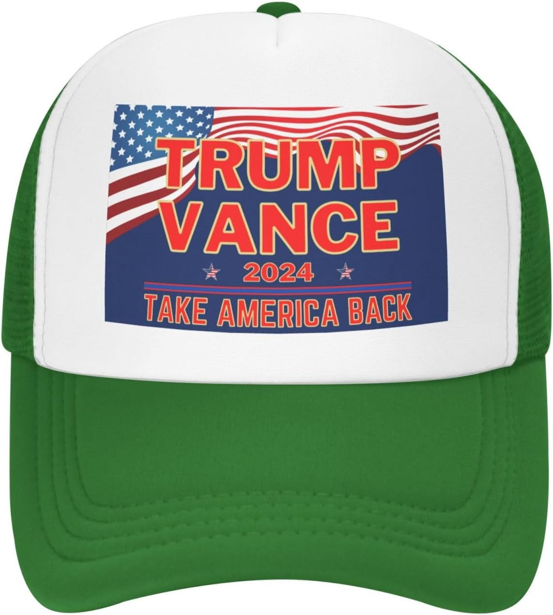 Trump-Vance 2024 Mesh Hat Donald Trump 2024 President J D-Vance Ake ...