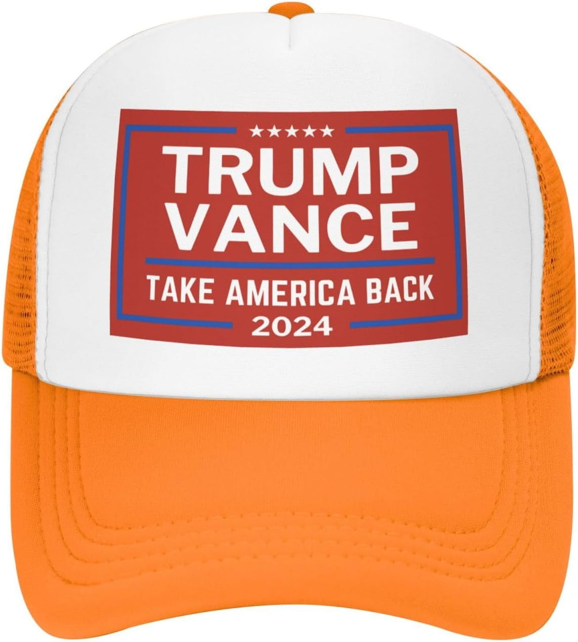 Trump Vance 2024 Mesh Hat Donald Trump 2024 President J D Vance Take ...
