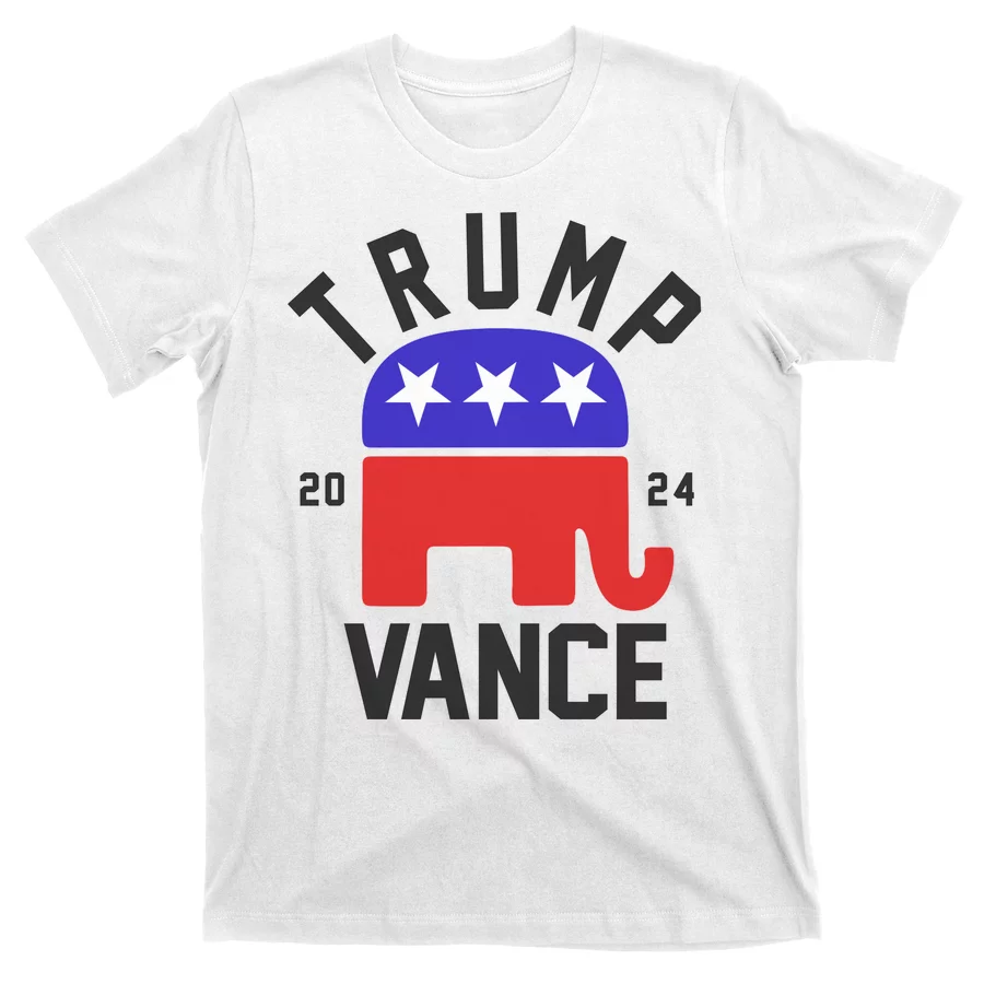 Trump Vance 2024 Republican Election T-Shirt - Walmart.com
