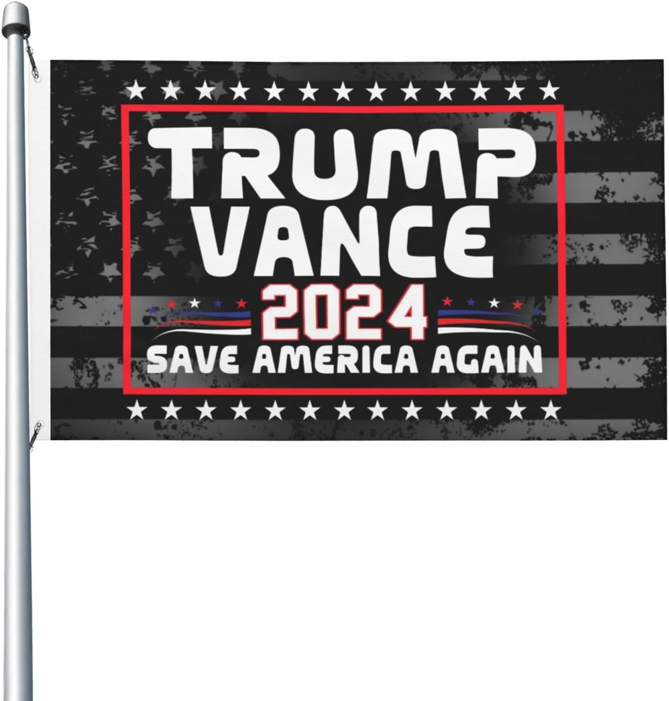 Trump Vance 2024 Save America Again 3x5 Ft Double Sided Flag Polyester Banner Yard Sign Outdoor ...