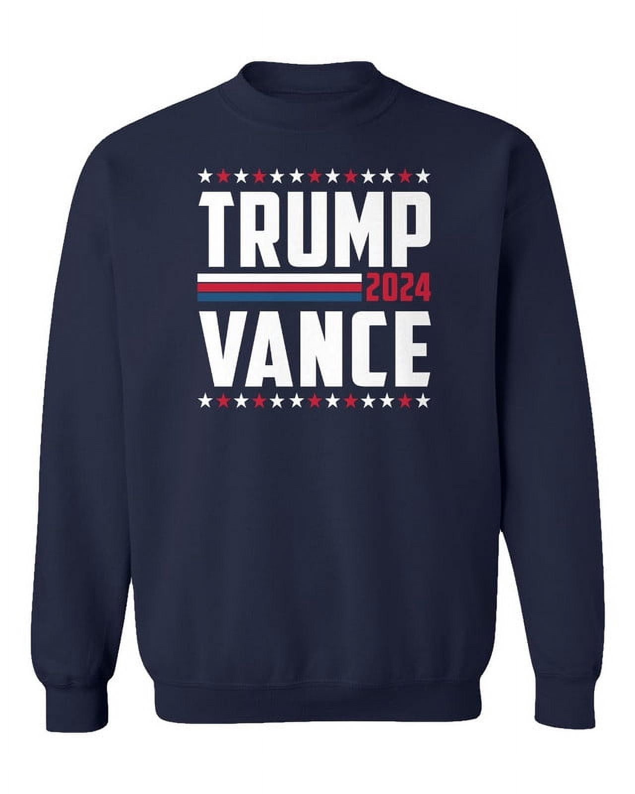 Trump Vance 2024 US Elections President Campaign Unisex Crewneck ...