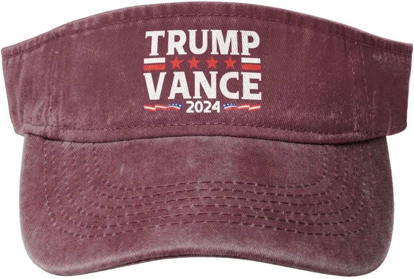 Trump Vance 2024 Visor Sun Protection Mesh Sun Hat Golf Outdoor Sports ...