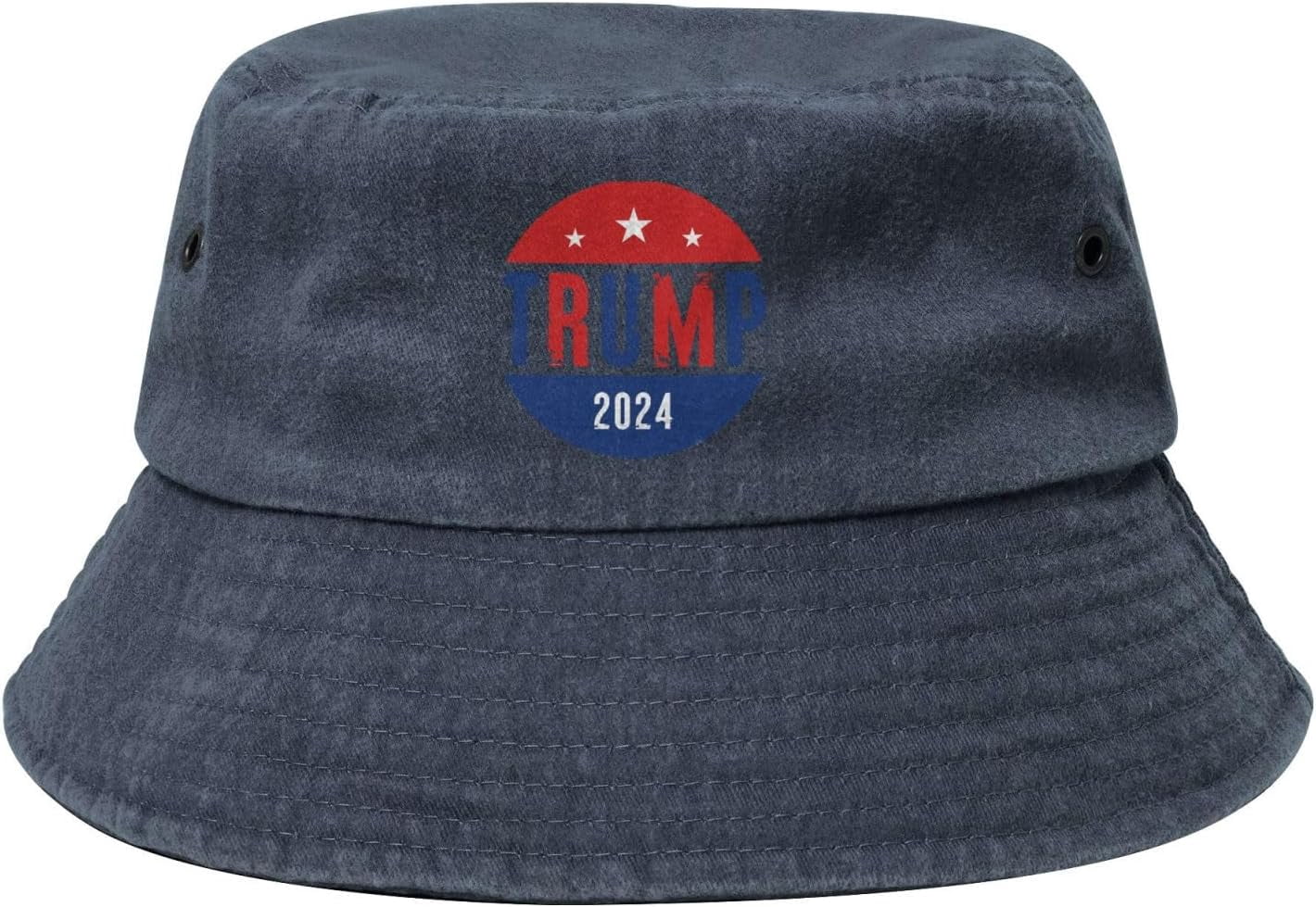 Trump Vance Bucket Hat Unisex Denim Packable Fisherman Cap Travel Beach ...