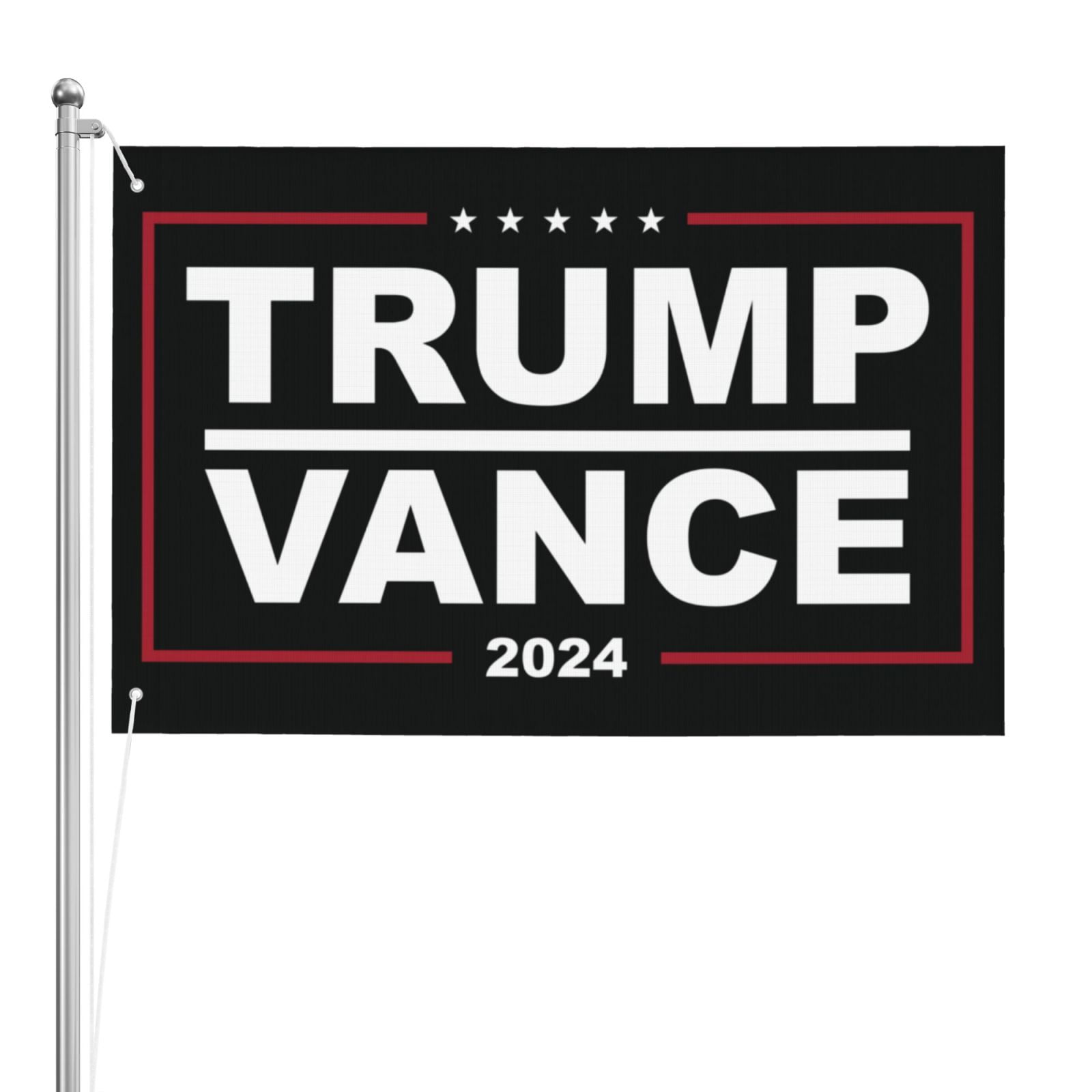 Trump Vance Campaign Flag Logo Flag Double Sided Flag 2x3ft For Home ...
