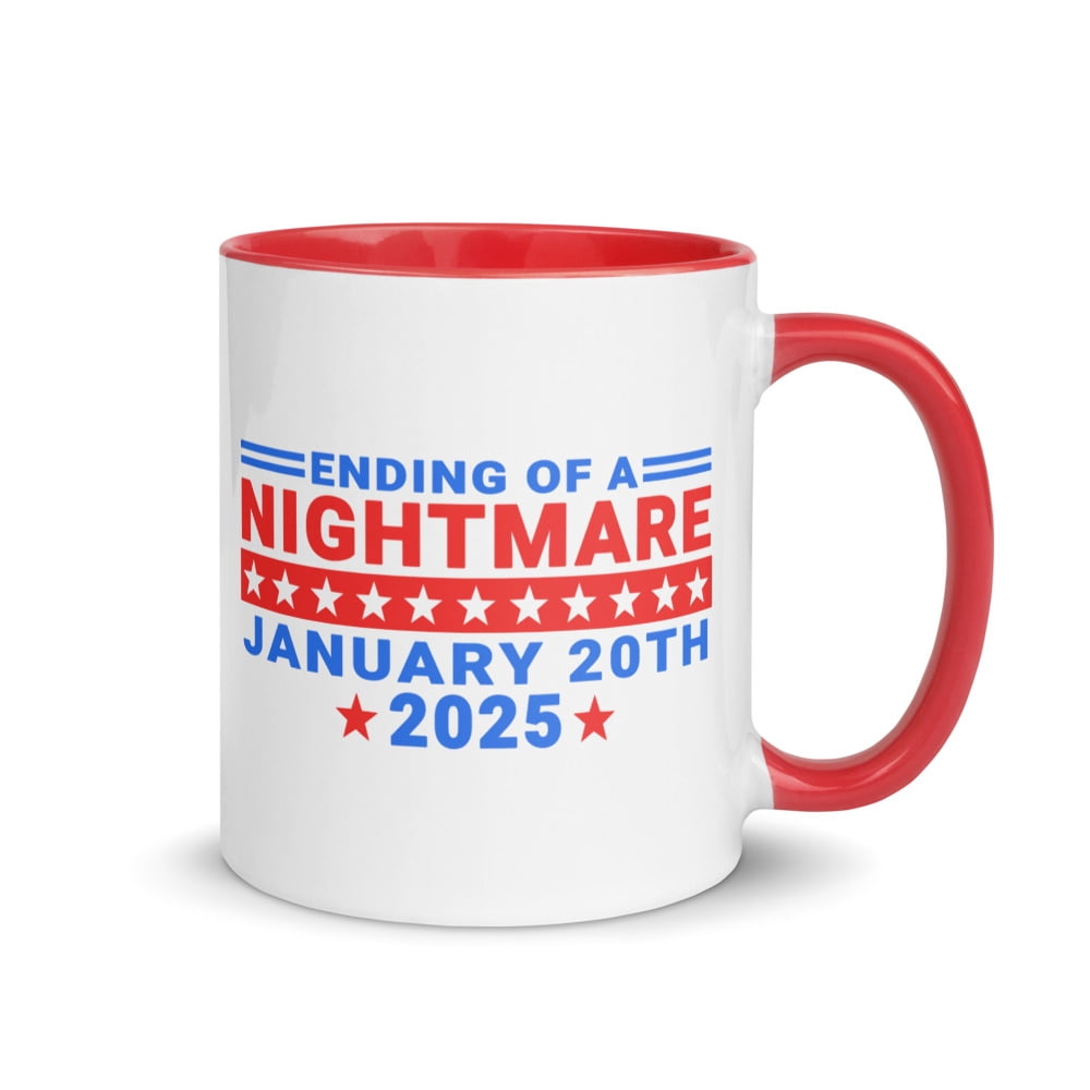 Trump Vance Inauguration Day Mug with Color Inside, Ending Of A ...