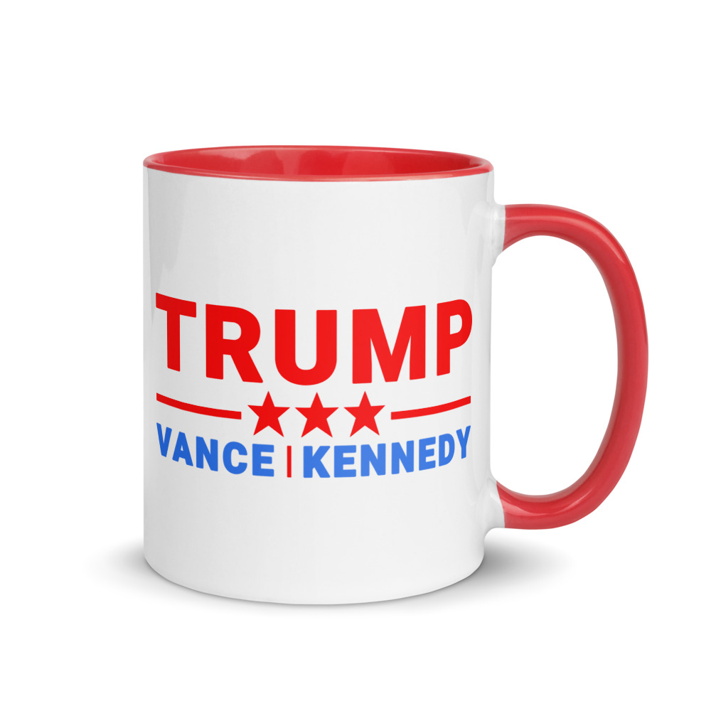 Trump Vance Kennedy 2024 Mug with Color Inside, Republican Supporter ...