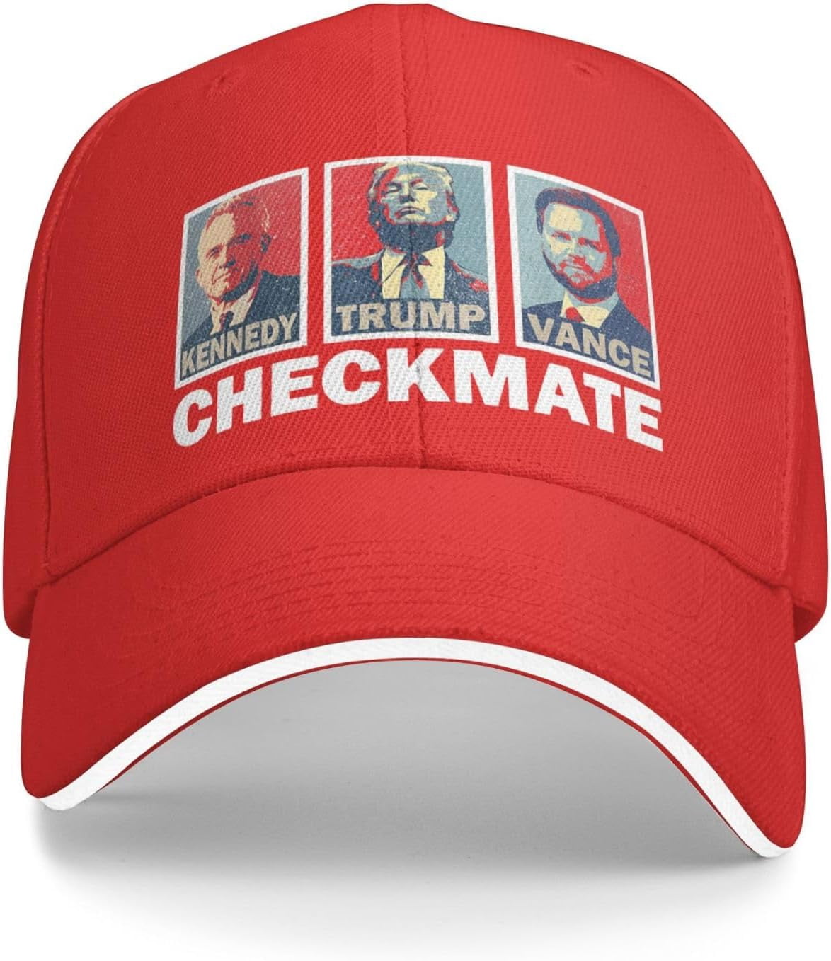 Trump Vance Kennedy Checkmate 2024 Baseball Cap Trucker Hat - Walmart.com