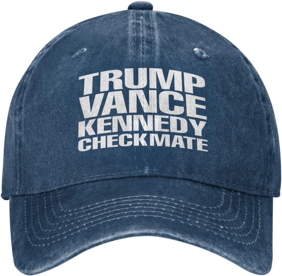 Trump Vance Kennedy Checkmate 2024 Election Republican Hats Denim Hats ...