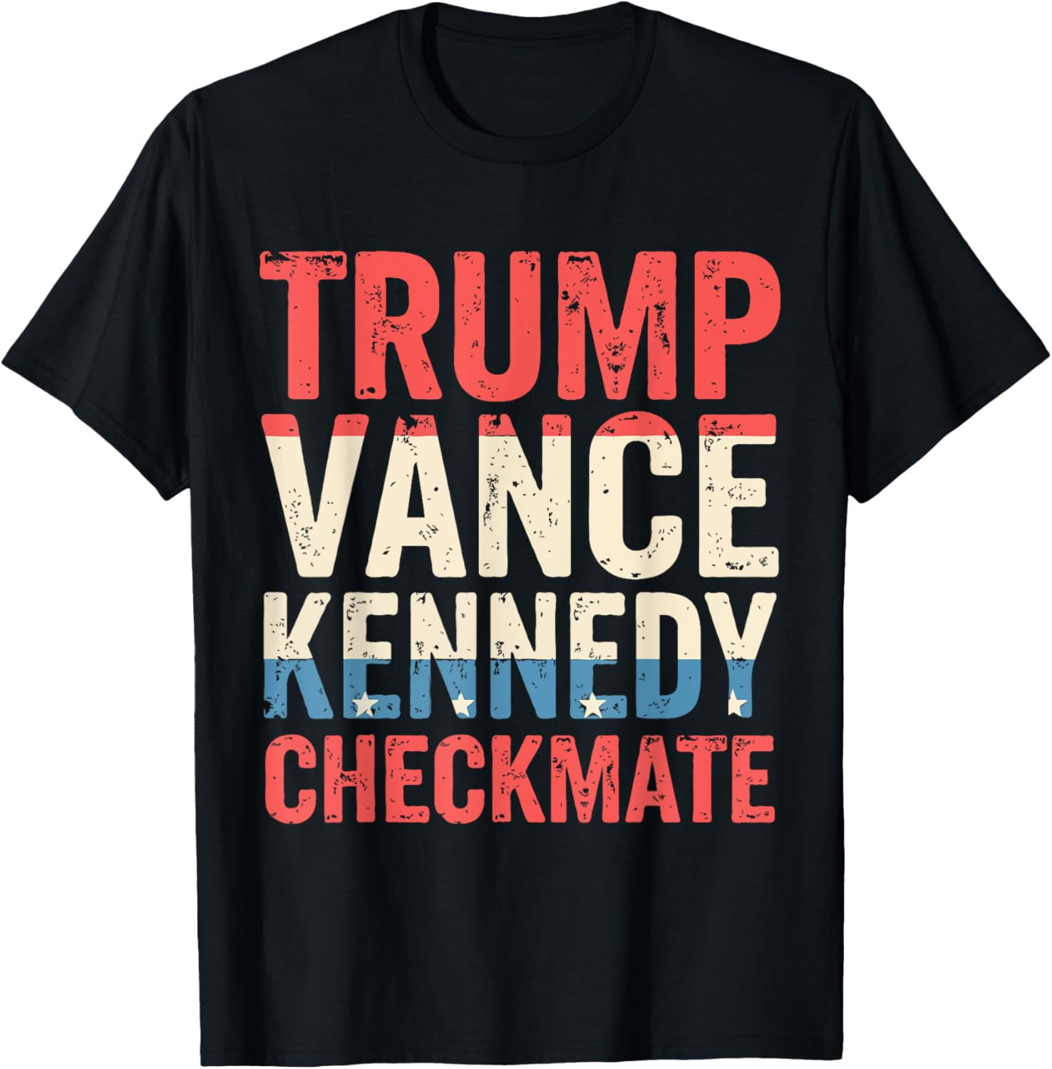 Trump Vance Kennedy Checkmate 2024 Election Republican T-Shirt ...
