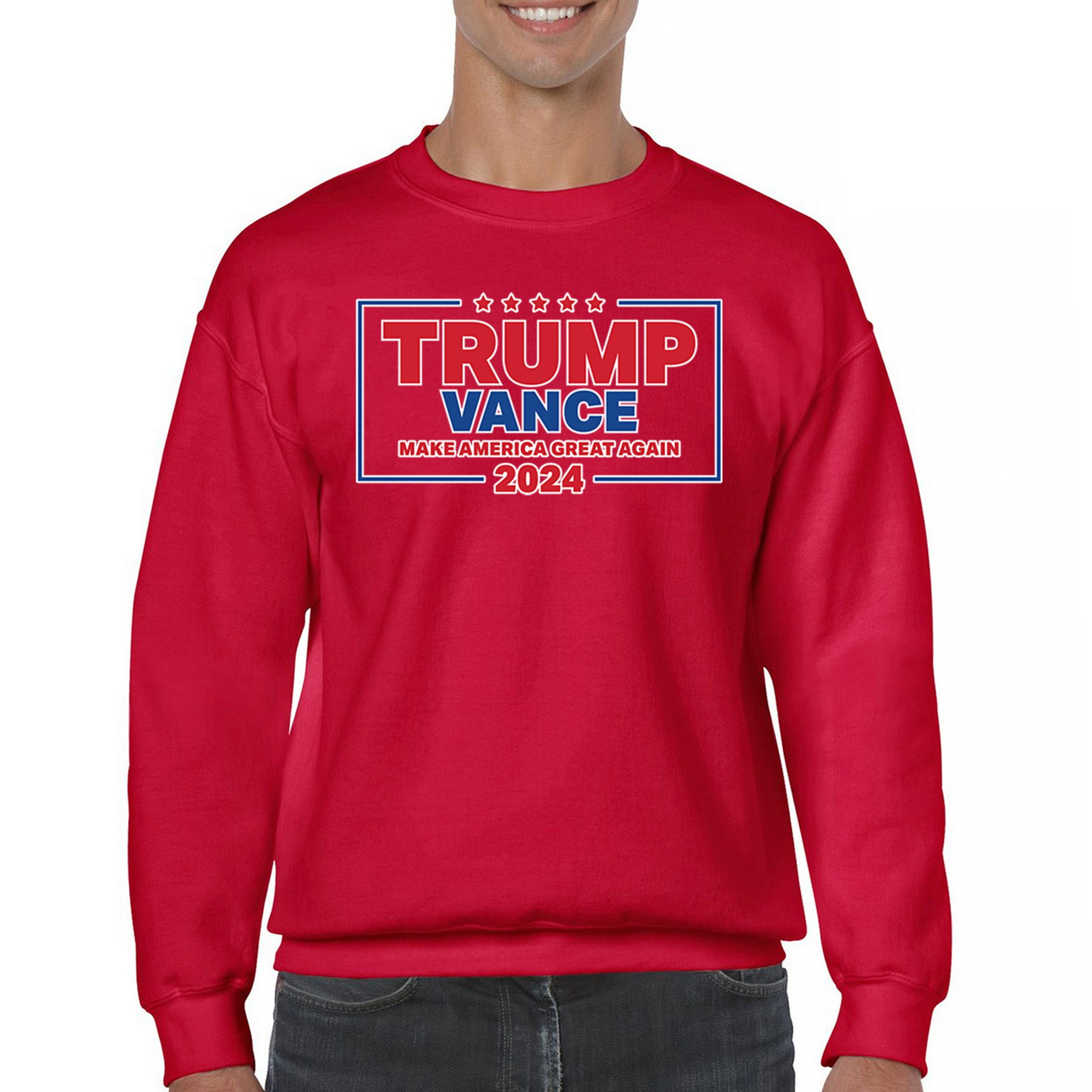 Trump Vance MAGA 2024 Sweatshirt Make America Great Again Take USA Back ...