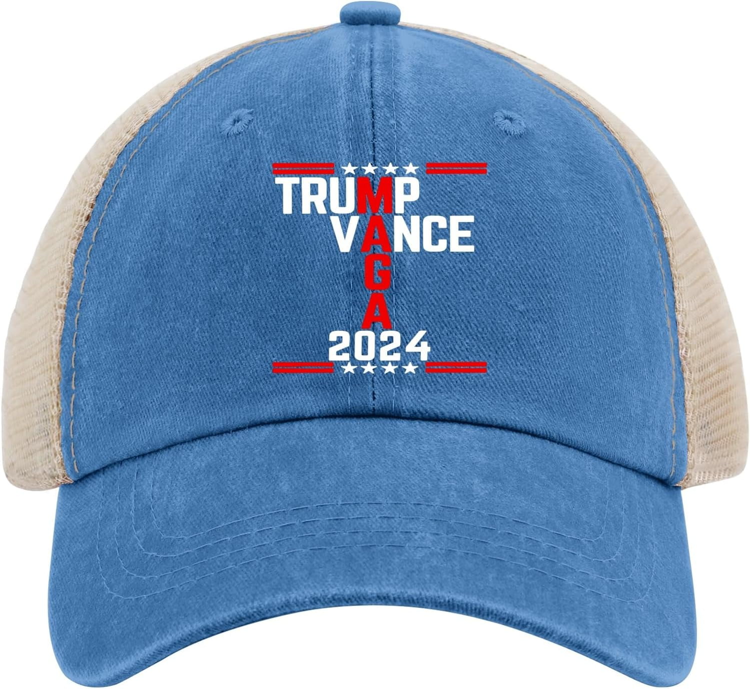 Trump Vance MAGA 2024 Vintage Mens Ball Caps Beach Trucker Hat for Mens ...