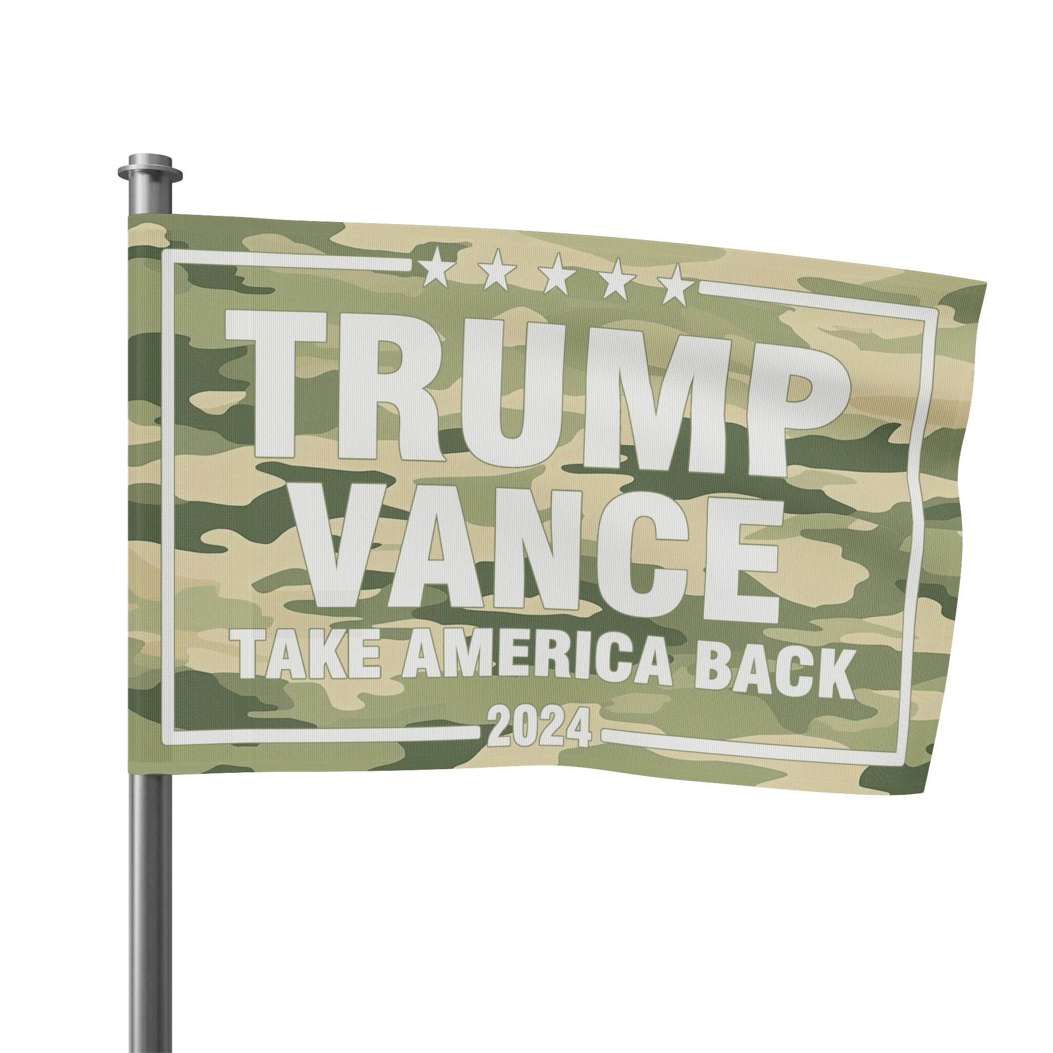Trump Vance Take America Back Flag, Trump 2024 Election Flag ID-0909 ...