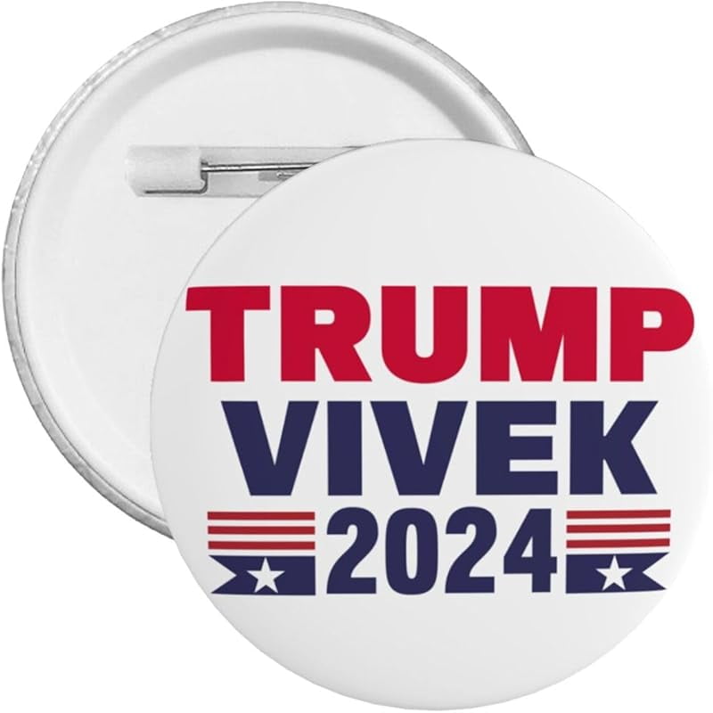 Trump Vivek 2024 Button Pins Trump Vivek 2024 President Pin Trump Vivek ...