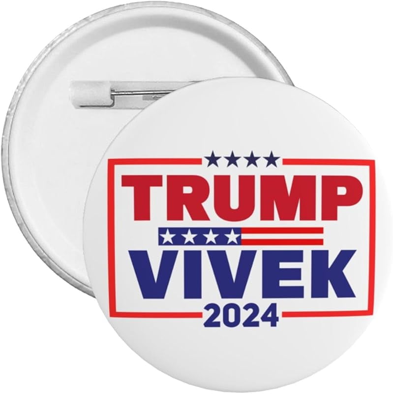 Trump Vivek 2024 Button Pins Trump Vivek 2024 President Pin Trump Vivek ...