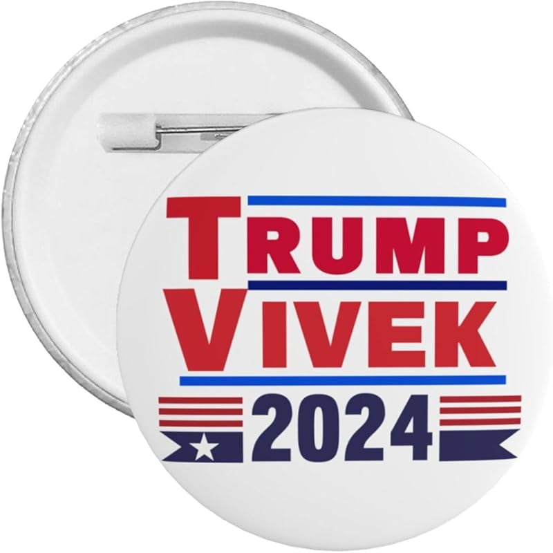 Trump Vivek 2024 Button Pins Trump Vivek 2024 President Pin Trump Vivek ...