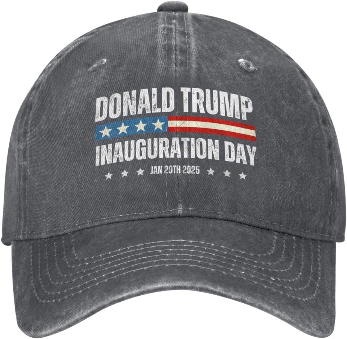 Trump We 47 Won Hat Win Inauguration Day 2025 47th President Denim Hat ...