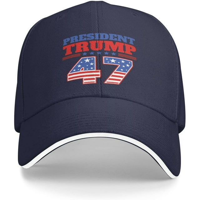 Trump We 47 Won Hat Win Inauguration Day 2025 47th President Hat ...