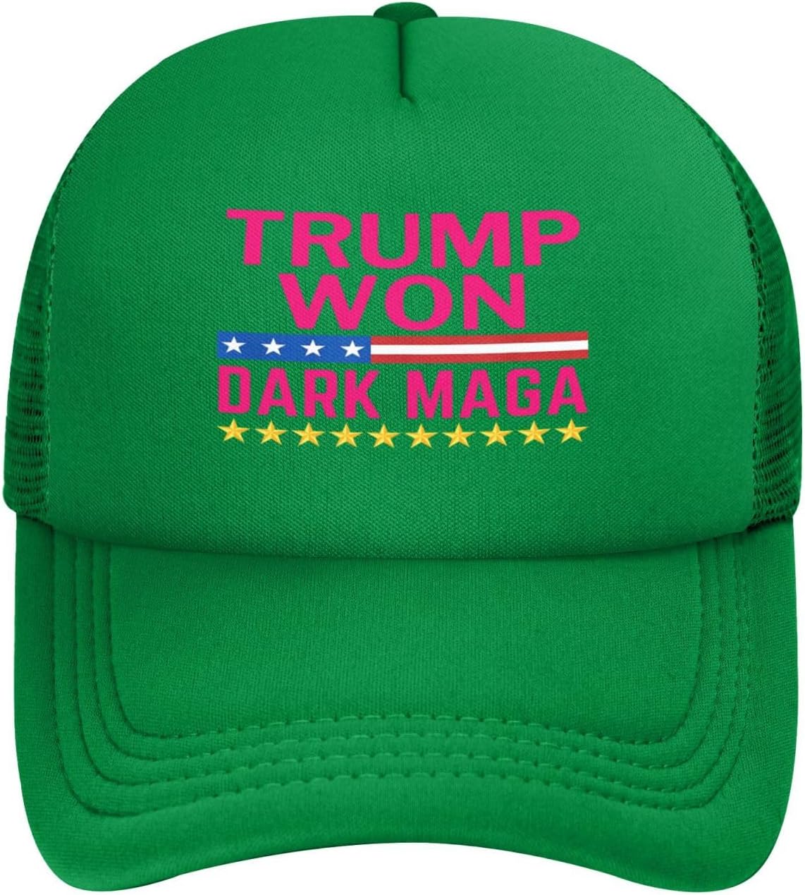 Trump Won Mesh Hat Dark MAGA Forever Trump Winner 2024 Fix America ...