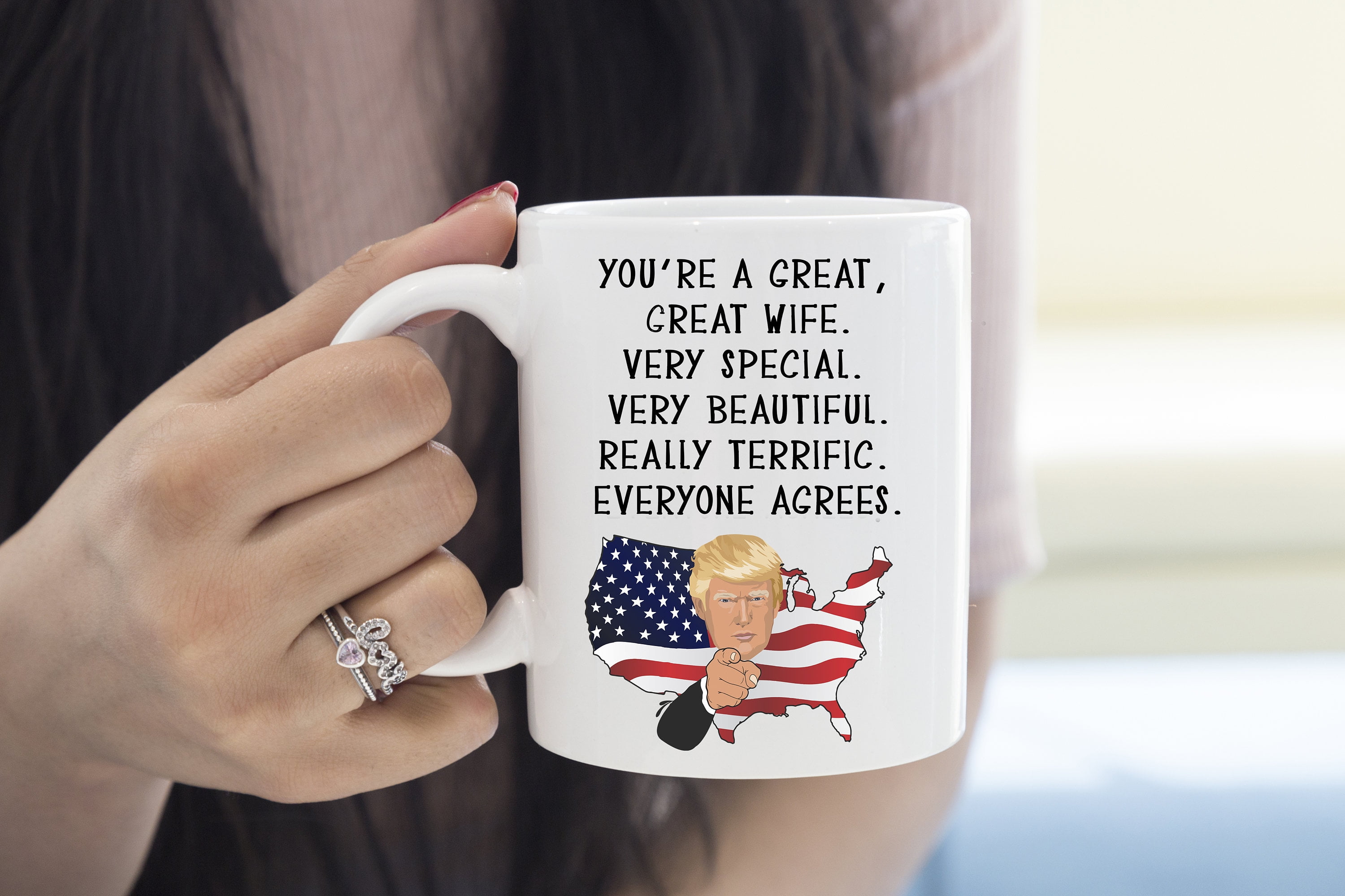 Trump wife Mug - Christmas Gift for Wife - Funny Coffee Cup ...