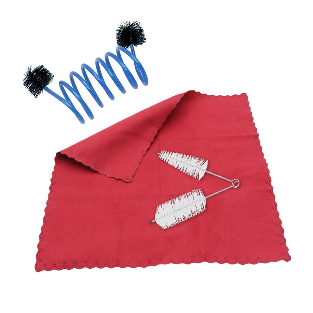 Trumpet Cleaning Care Kits Trumpets Mouthpiece Snake Brush Cornet ...