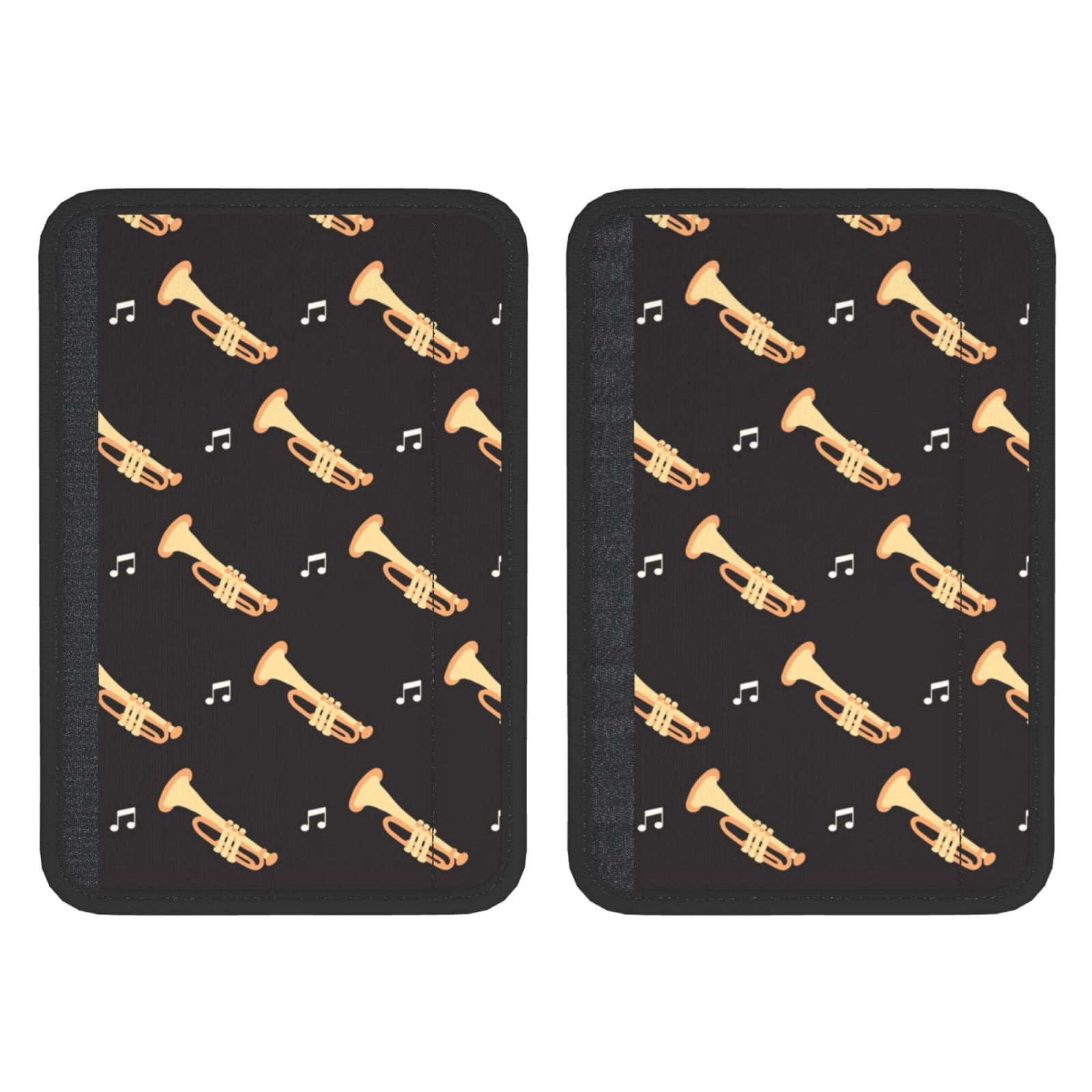 Trumpet Musical Instrument Retro Seat Belt Shoulder Pad 2-Pack Soft Car ...