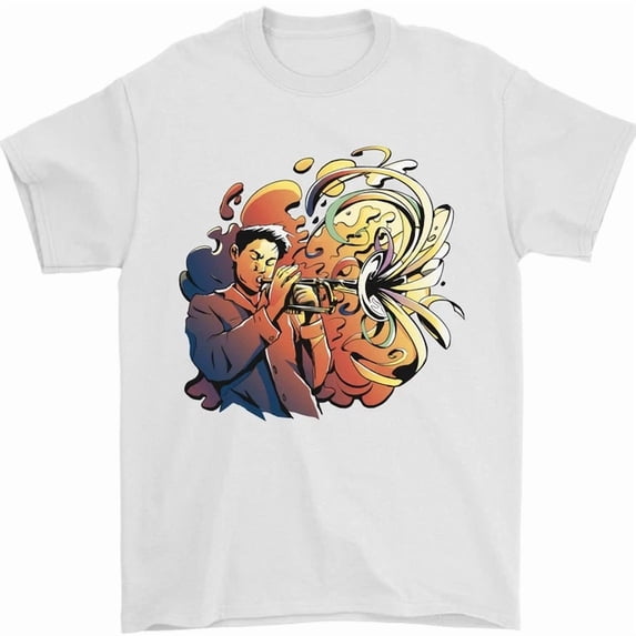 Trumpet Player Jazz T-Shirt - Walmart.com