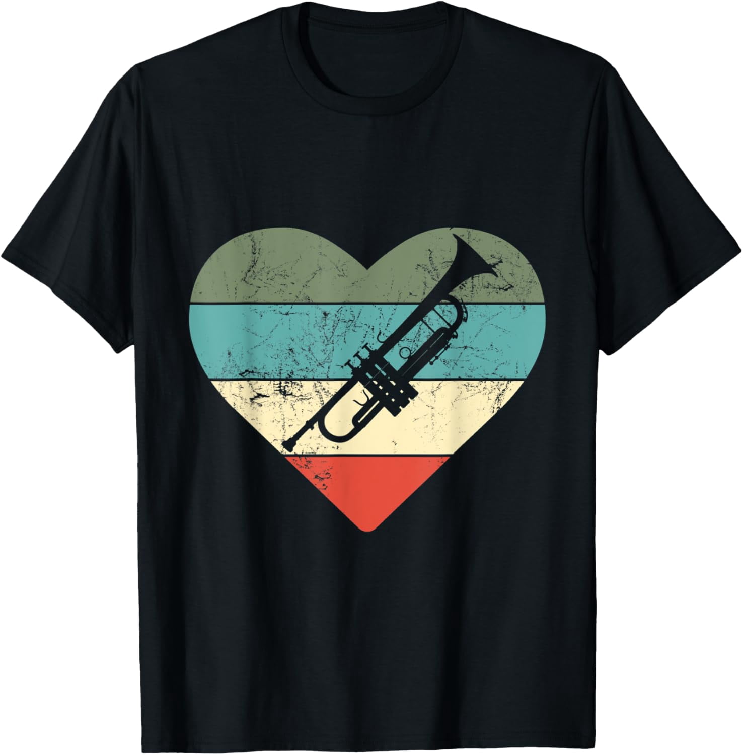 Trumpet Player Trumpeter Marching Band Musical Instrument T-Shirt ...