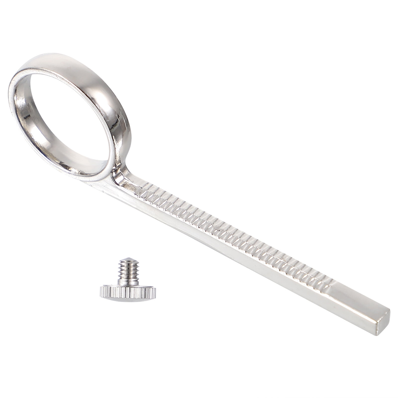 Trumpet Slide Finger Ring Replacement with Holder Screw Silver ...