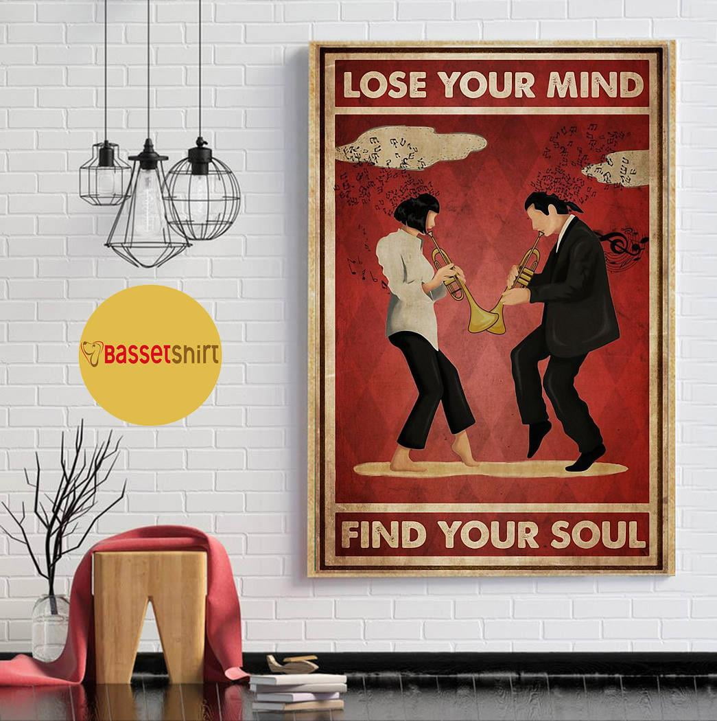 Trumpet pulp fiction lose your mind find your soul poster 24 x 36 Inch ...