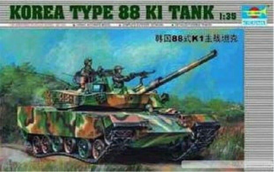 Trumpeter 00343 1/35 Korea Type 88K1 Tank plastic model kit - Walmart.com